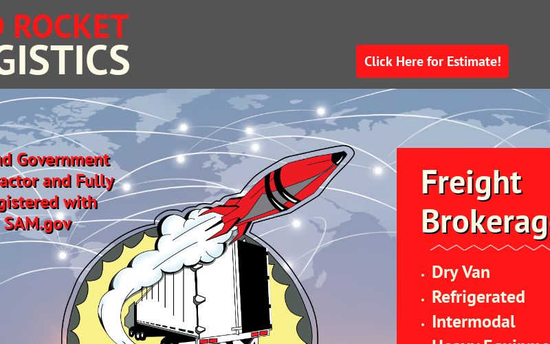 Red Rocket Logistics | Freight Brokerage & SAM.gov Registered ...