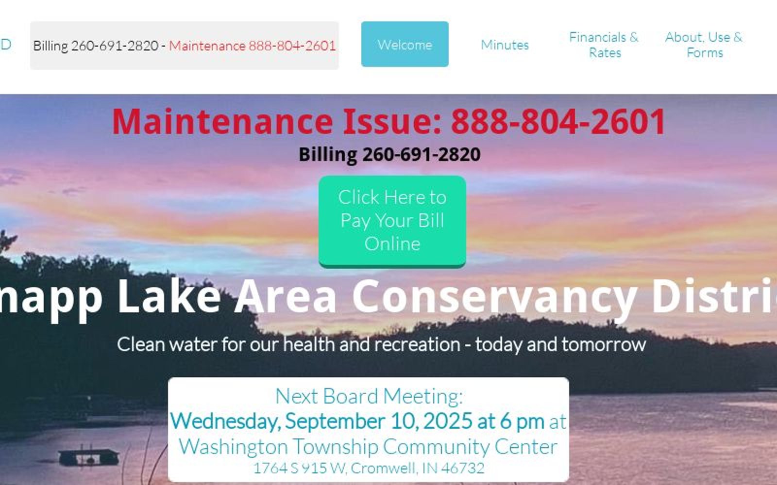 Welcome [knapplakeareaconservancy.com]