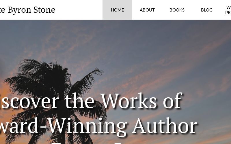 Published Author | Janette Byron Stone