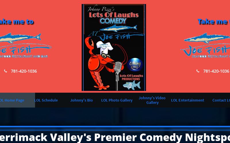 Johnny Pizzi's Lots of Laugh at Joe Fish