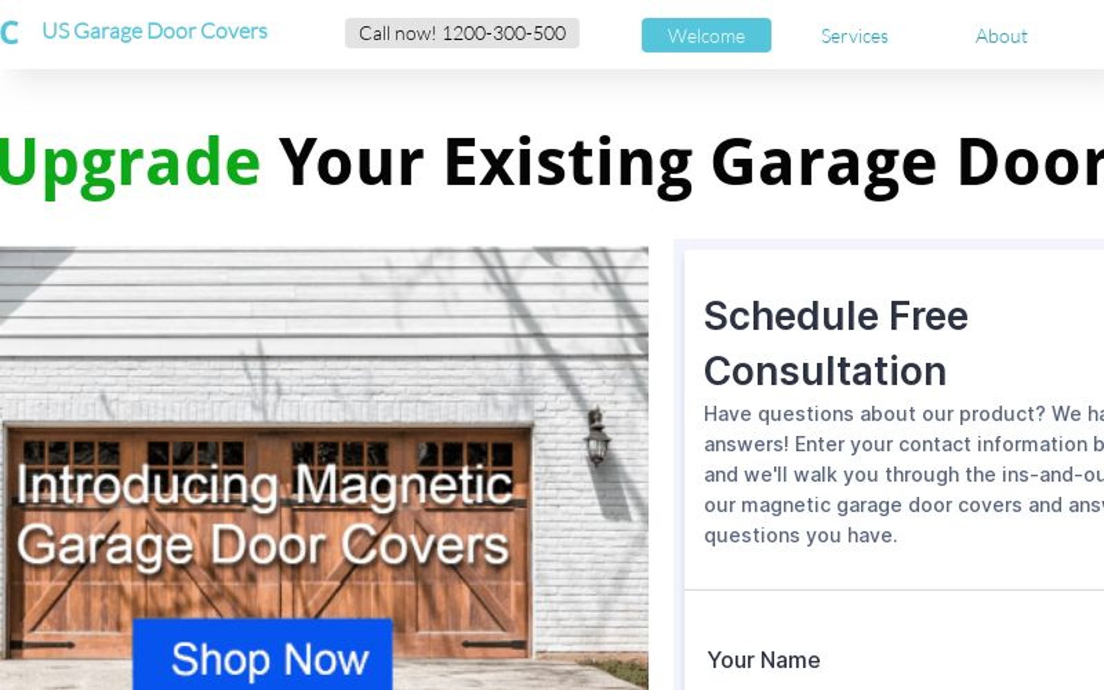 U.S. Garage Door Covers