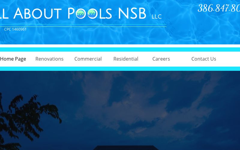 Welcome to All About Pools NSB
