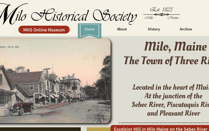 Home [milohistoricalsociety.com]