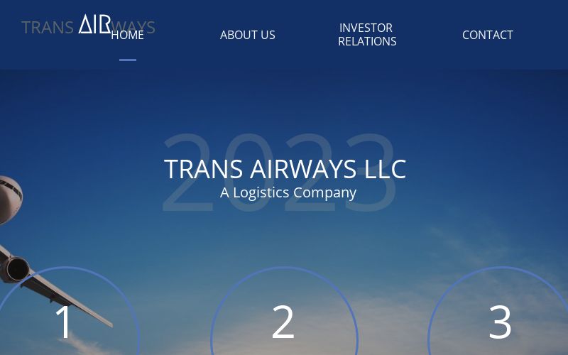 HOME - Trans Airways LLC - A logistics company