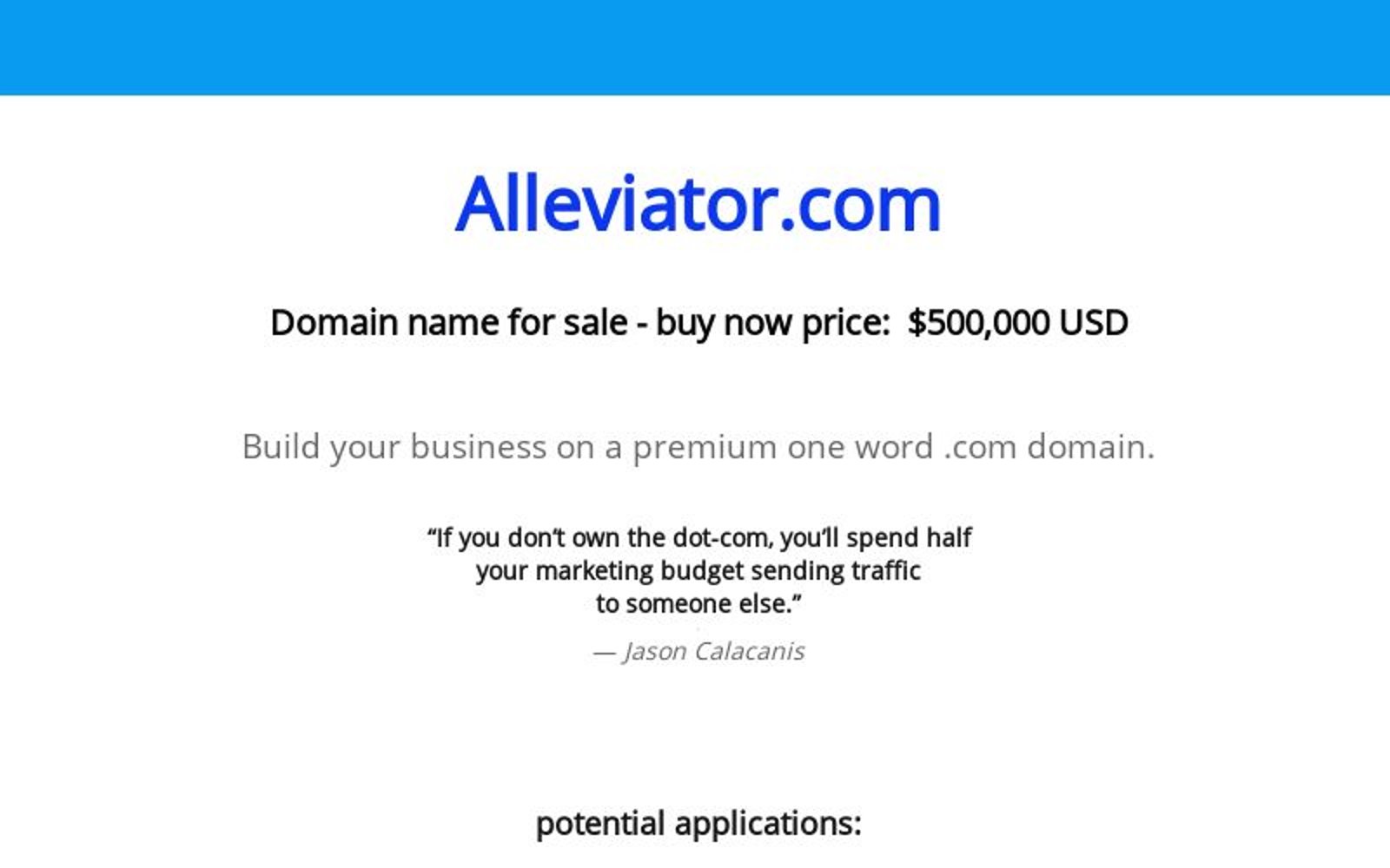 Alleviator.com