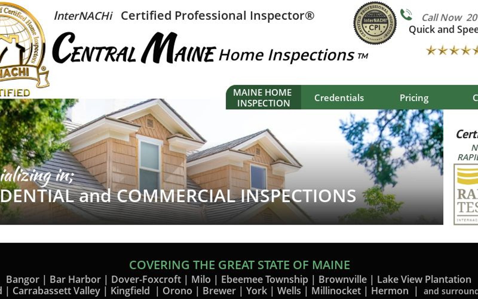 MAINE HOME INSPECTION