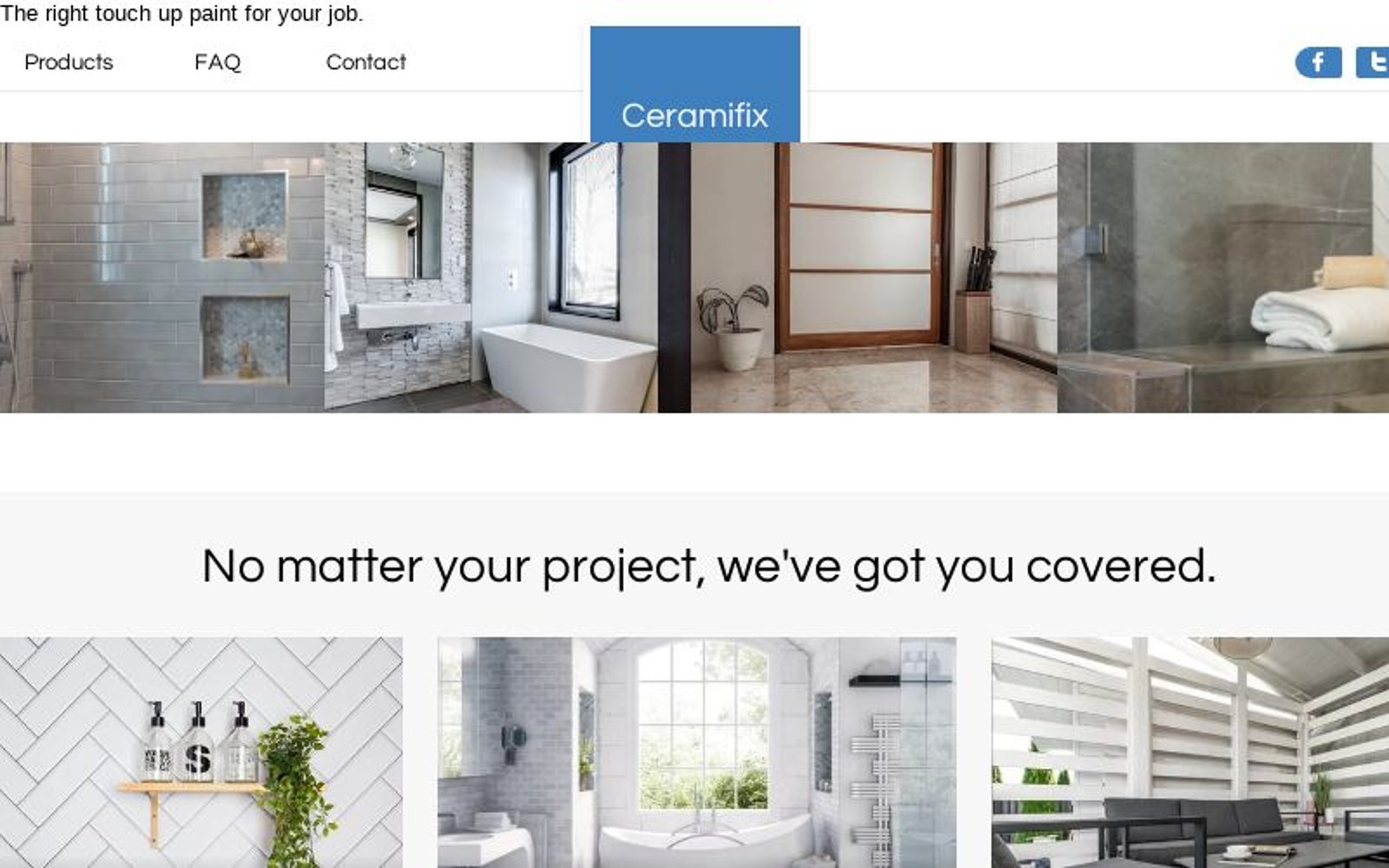 Ceramifix Touch up Paint Products