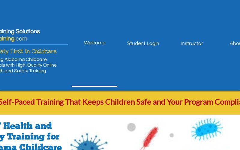 CCDF Training - Health and Safety - Alabama