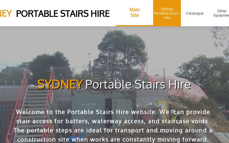 Sydney Portable Stairs Hire