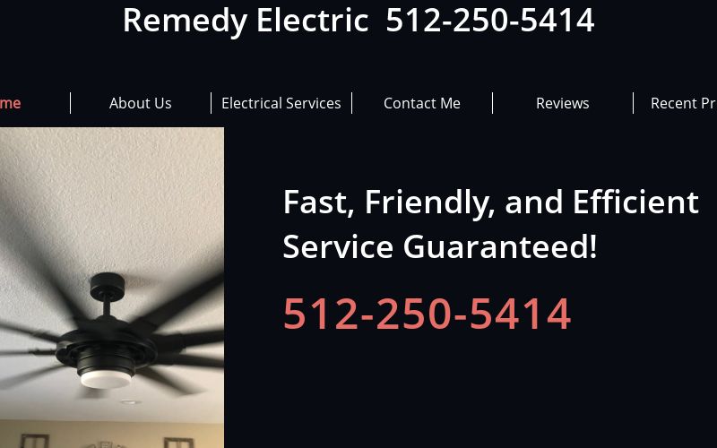 Residential Electrical Services in Cedar Park, Remedy Electrical ...