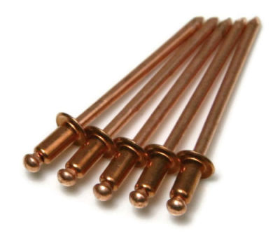 Copper-Button-Head-Blind-Open-End-Pop-Rivets