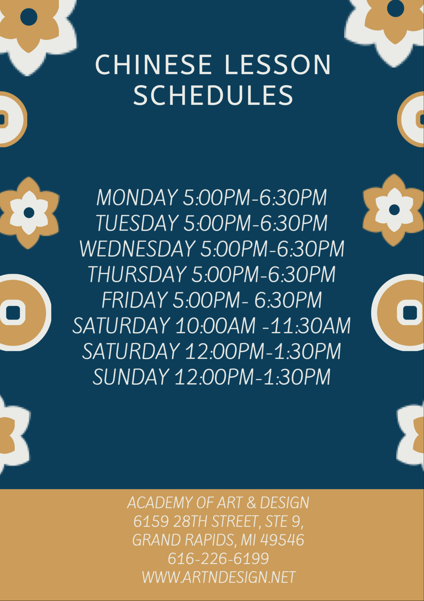 CHINESE LANGUAGE LESSONS