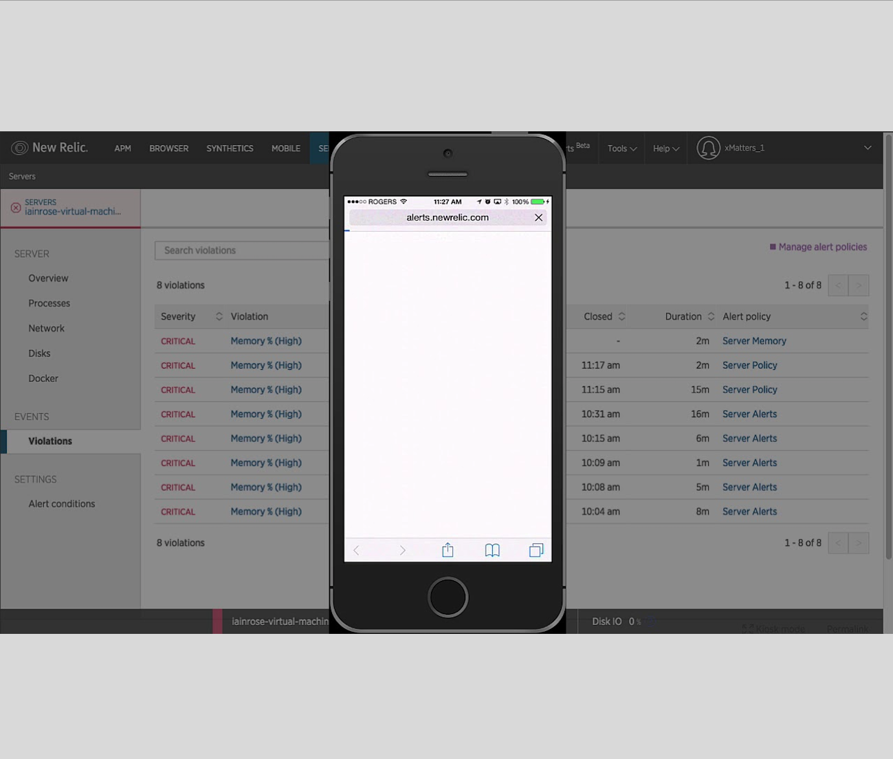 New Relic Integration | xMatters New Relic Integration | xMatters