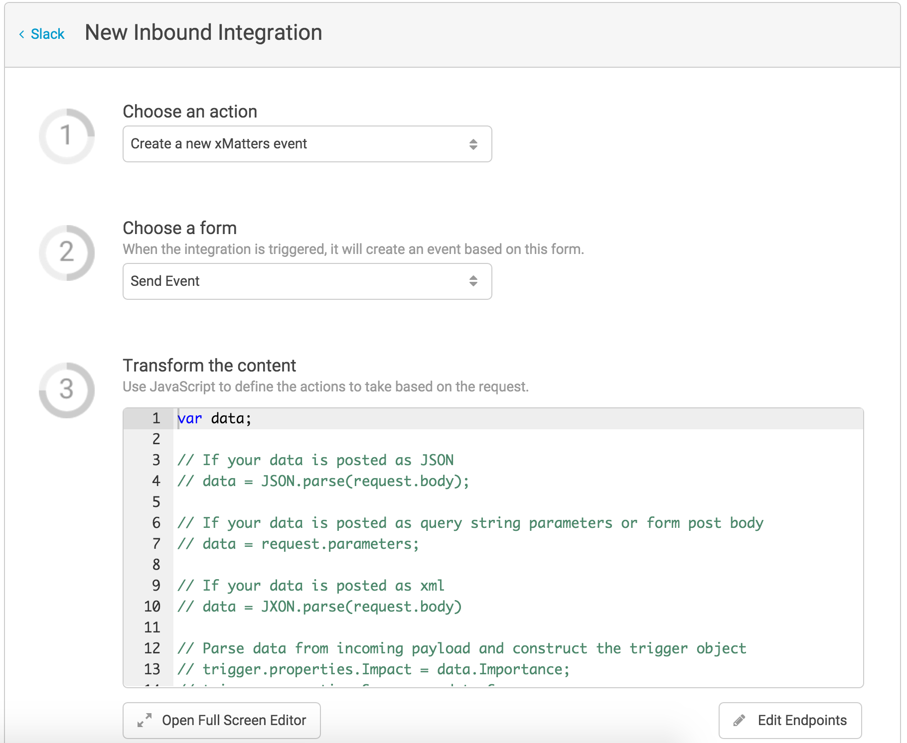 Behold the Integration Builder - xMatters