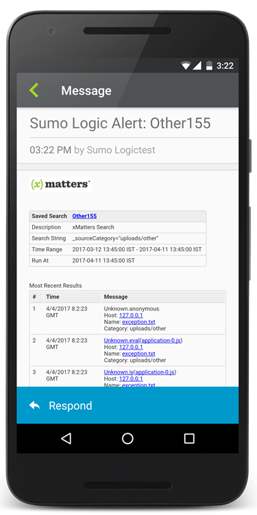 Log Management Solution Sumo Logic Delivers Key Insights - xMatters Log Management Solution Sumo Logic Delivers Key Insights - xMatters