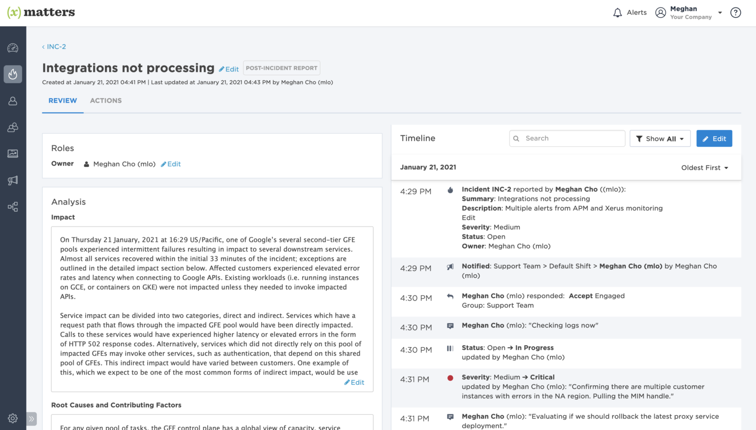 Best Practices for Painless Incident Postmortems | xMatters