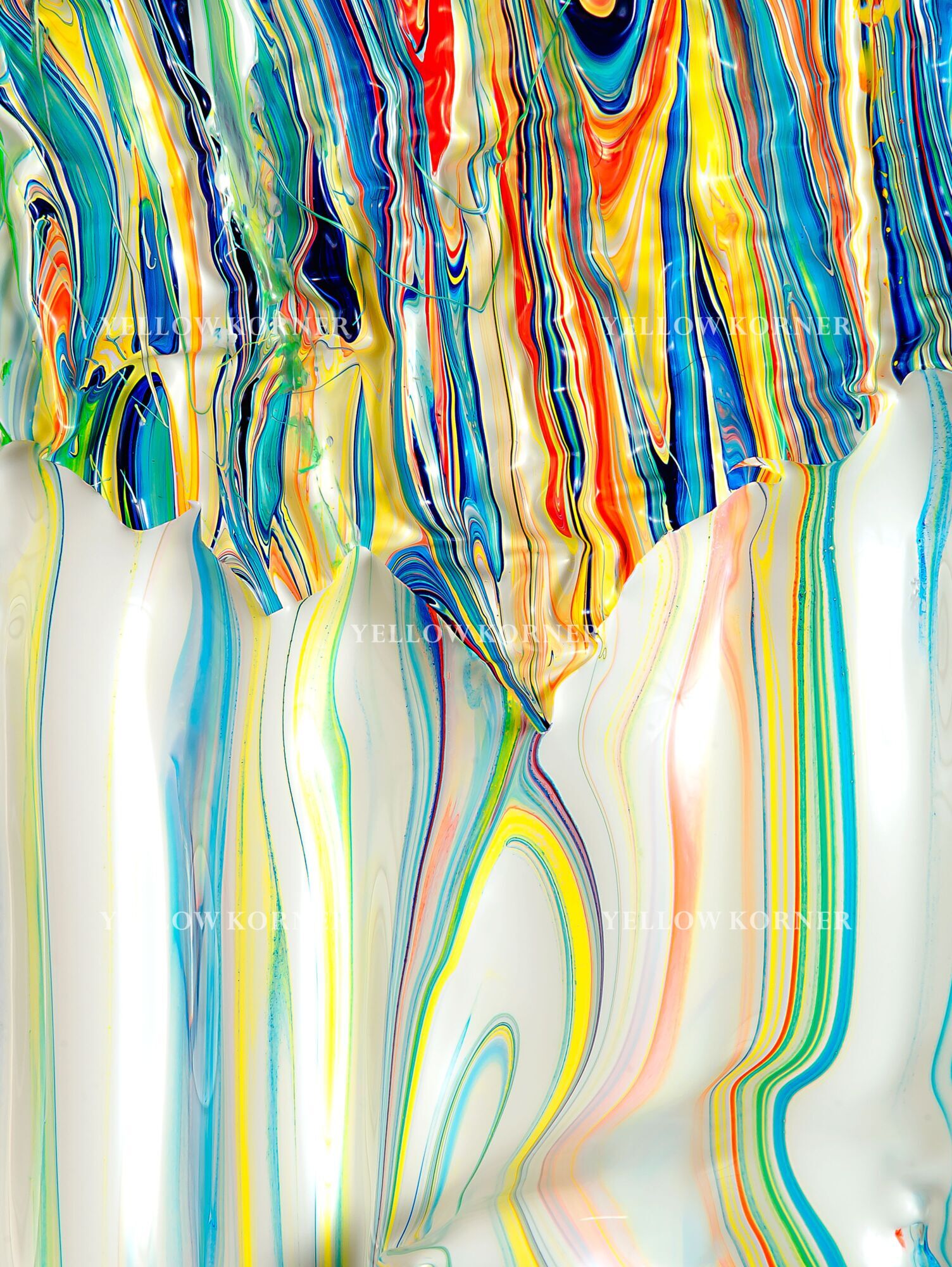 Color Cascade, Abstract, MARK LOVEJOY · Art photographs · YellowKorner