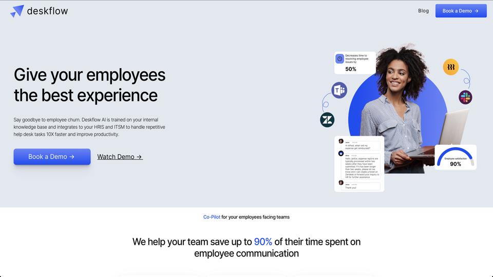 Deskflow - AI Tool for Chatbots - Reviews and Alternatives Deskflow - AI Tool for Chatbots - Reviews and Alternatives