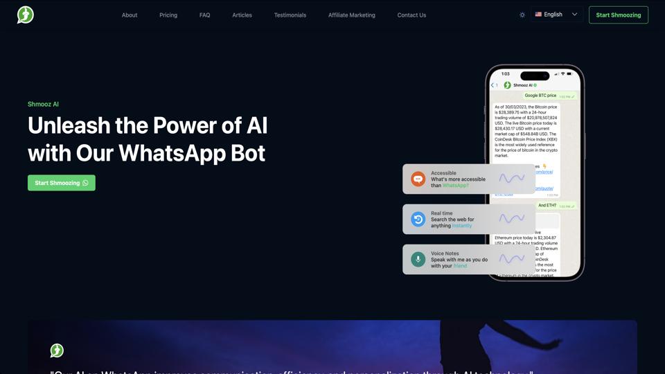 Shmooz - AI Tool for Chatbots - Reviews and Alternatives Shmooz - AI Tool for Chatbots - Reviews and Alternatives