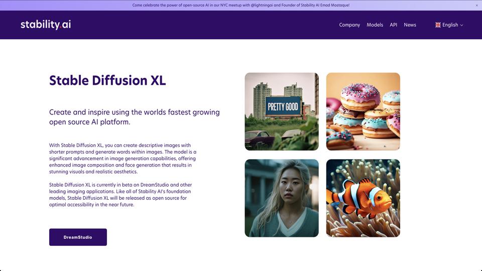 Stable Diffusion XL - AI Tool for Art Generating - Reviews and Alternatives Stable Diffusion XL - AI Tool for Art Generating - Reviews and Alternatives