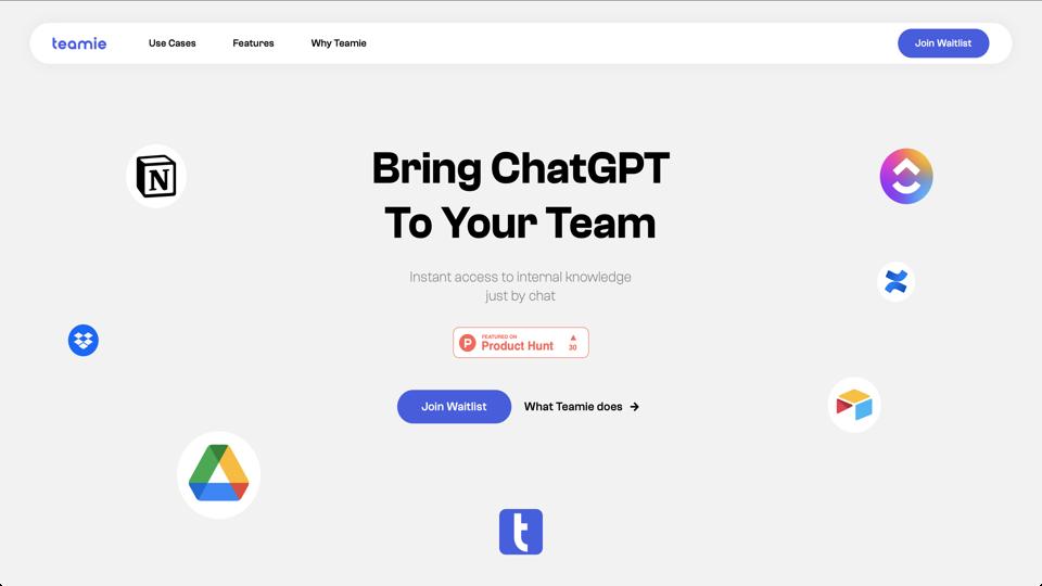 Teamie AI - AI Tool for Chatbots - Reviews and Alternatives Teamie AI - AI Tool for Chatbots - Reviews and Alternatives