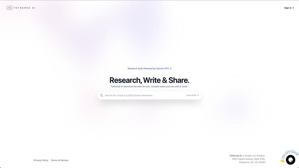 Tethered AI - AI Tool for Search Engine - Reviews and Alternatives Tethered AI - AI Tool for Search Engine - Reviews and Alternatives