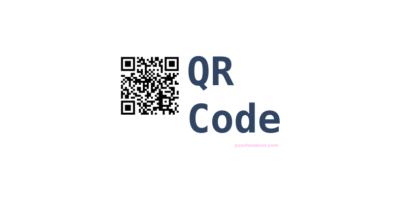 QR Code Generator - App - Yusuf Shakeel
