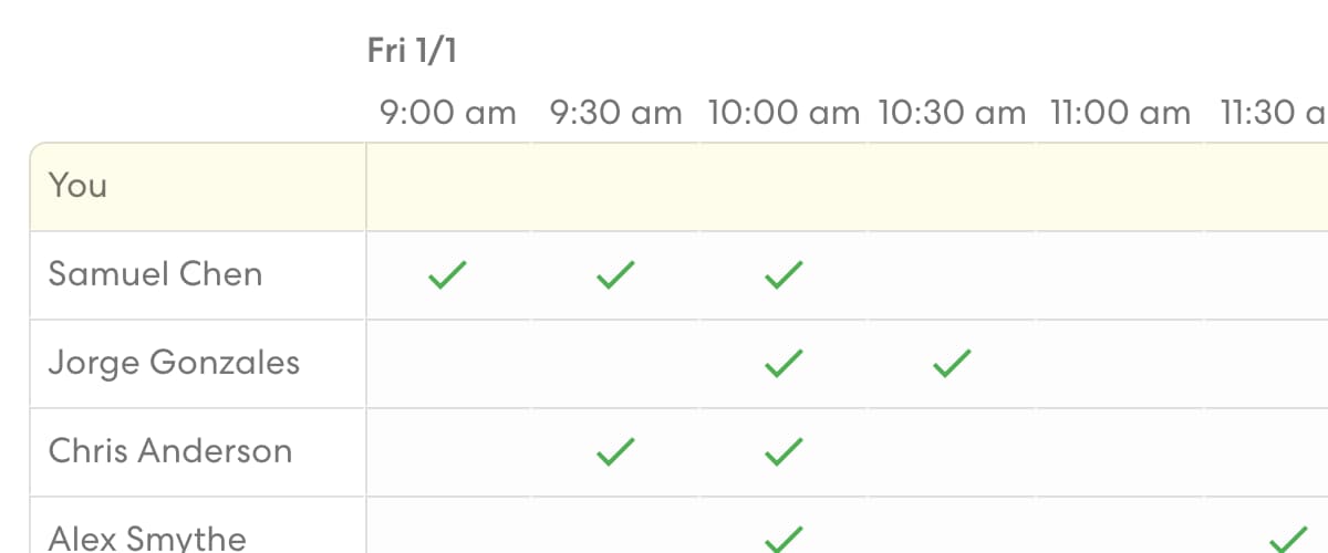 zcal – Free Online Meeting Scheduling