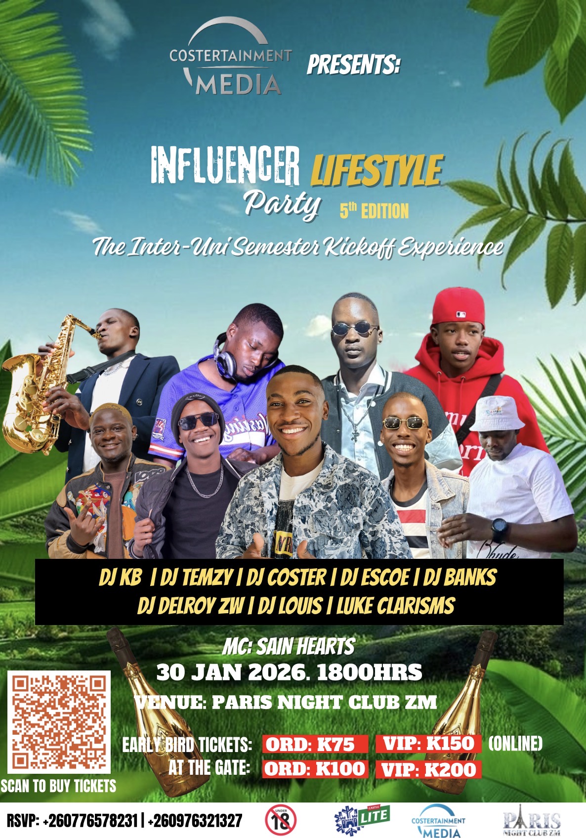 Influencer Lifestyle Party