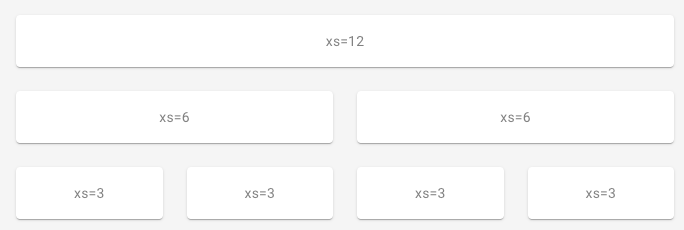 【Material-ui】gridデザインの実装