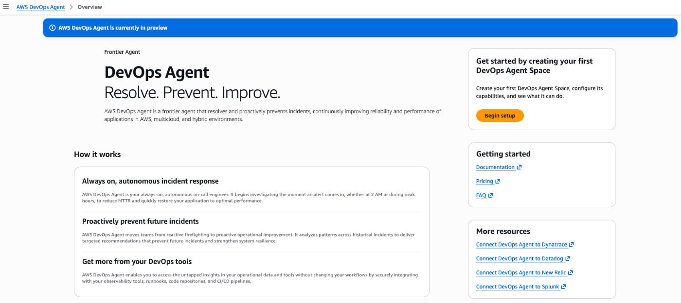 AWS DevOps Agent