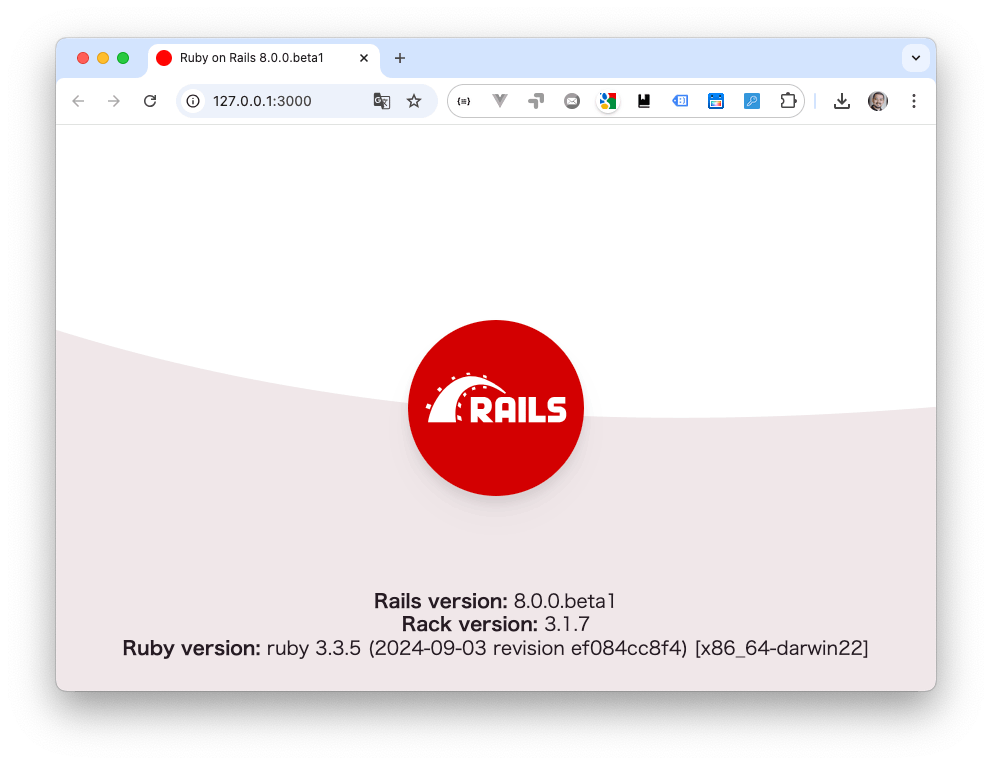 Rails8に触る