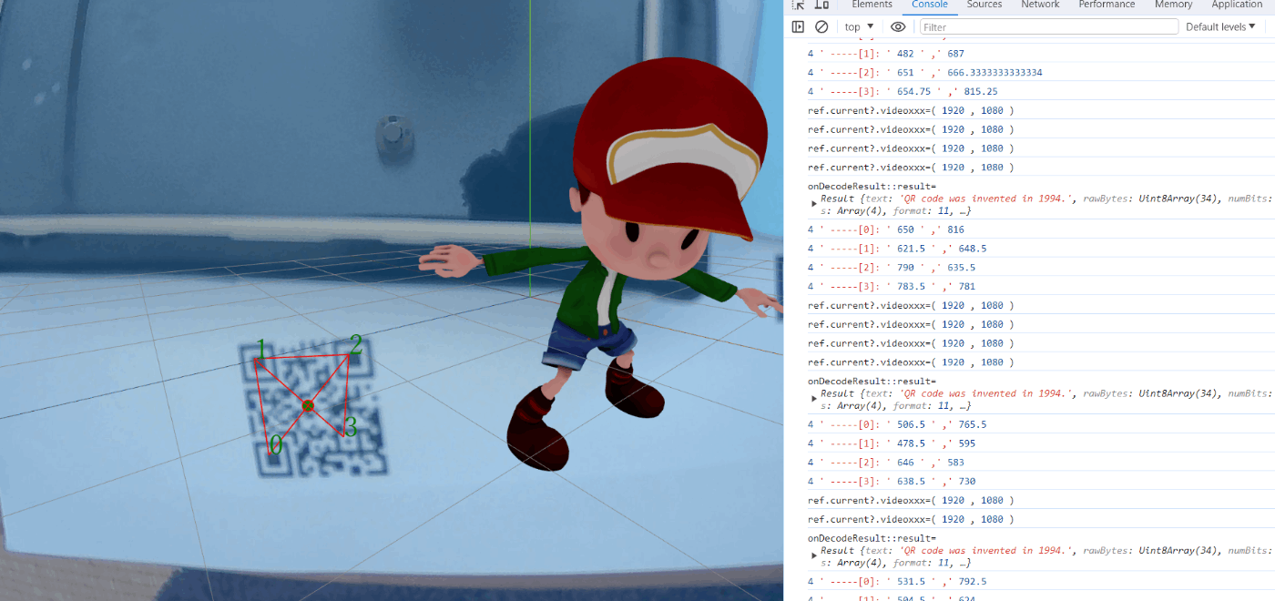 第4回 React+TypeScriptなWebアプリで、QRコードをARしてみた。(検出補助線を引く編)