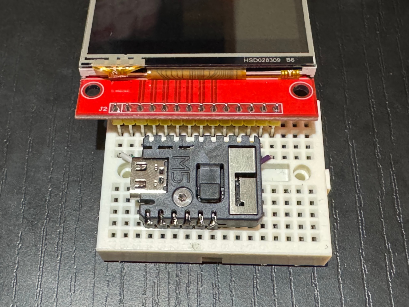 タッチパネル液晶 MSP2807 をM5StampS3で制御する