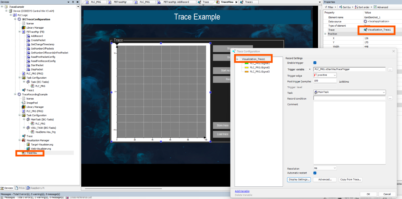 CODESYS Example Projectを調べてみた#8 (Trace)