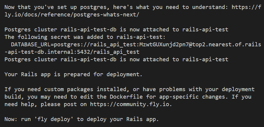 Rails APIをfly.ioにデプロイする中で詰まったこと