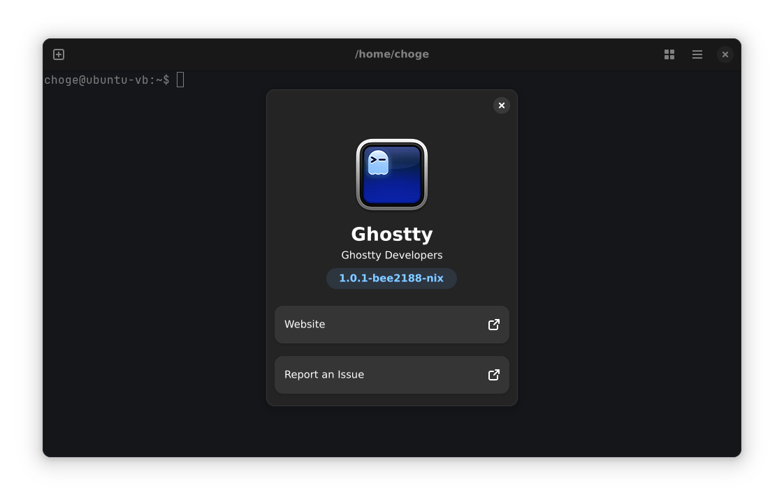 Ghostty on Ubuntu 22.04