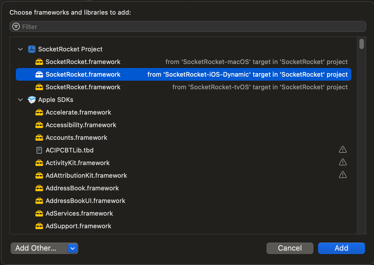 M1 Mac、Xcode 15.4でSocketRocketの自動テストを実行する