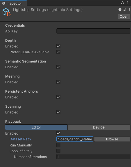 AR Foundation と Lightship ARDK を併用する（ARDK 3.0 Beta）