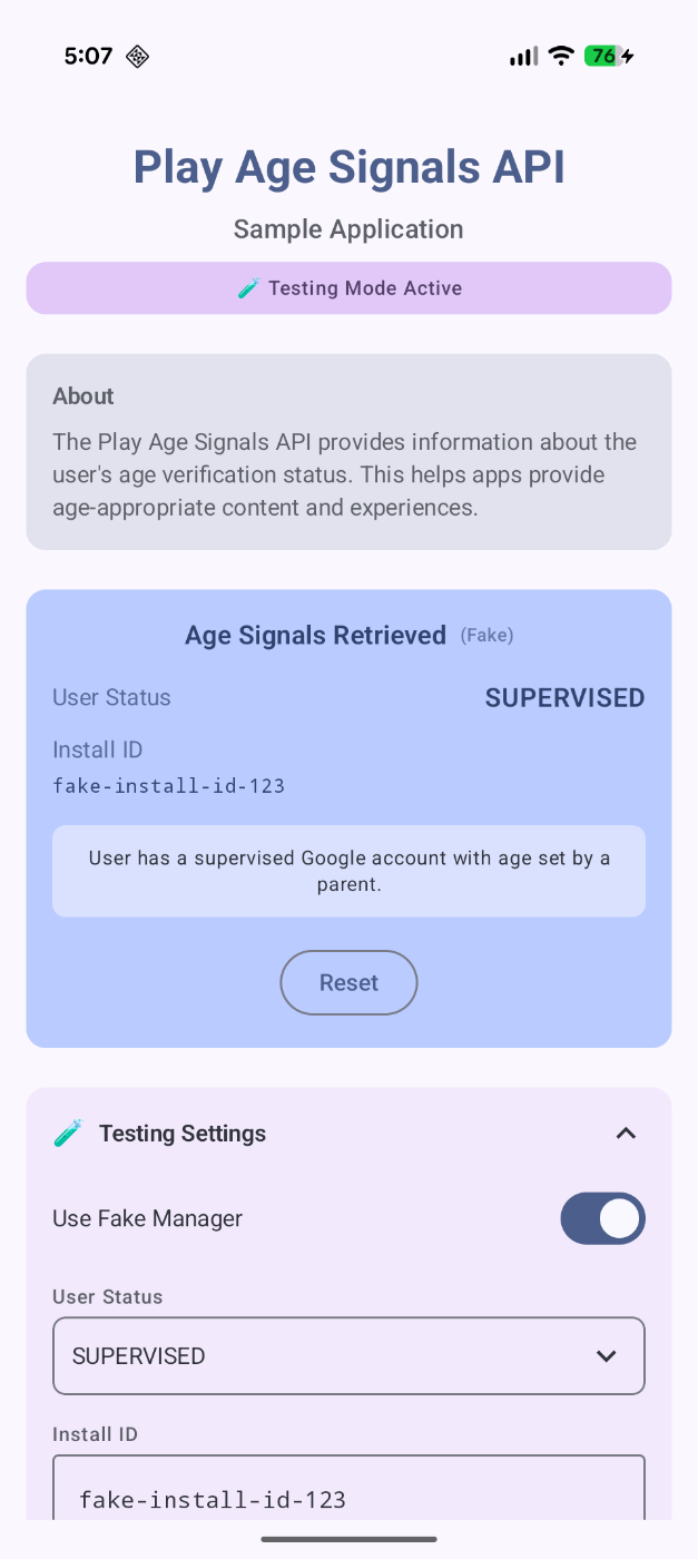 SB2420法案およびDeclared Age Range APIとPlay Age Signals API、Flutterでの対応について