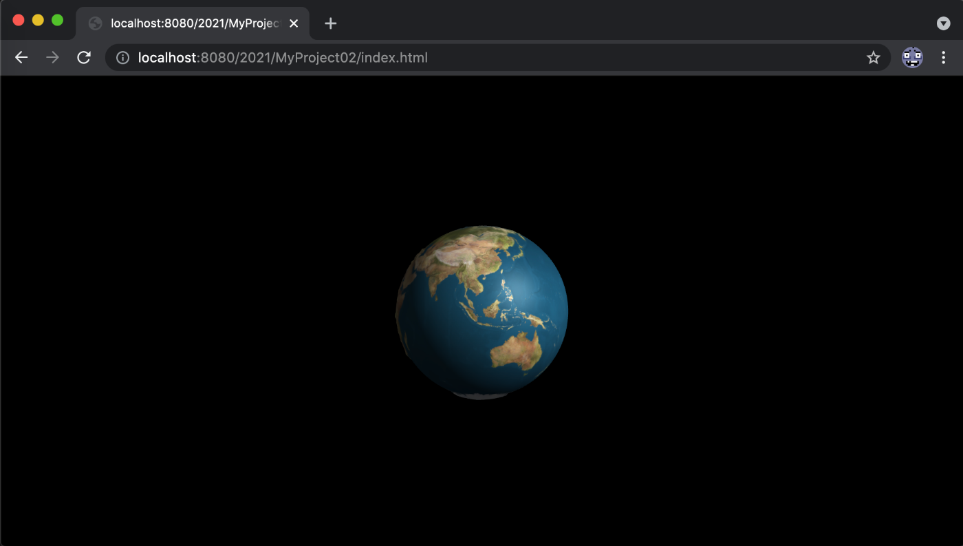 Three.jsで地球を作る｜Three.jsをかじる本