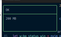 NeovimのFloating windowについて調べる