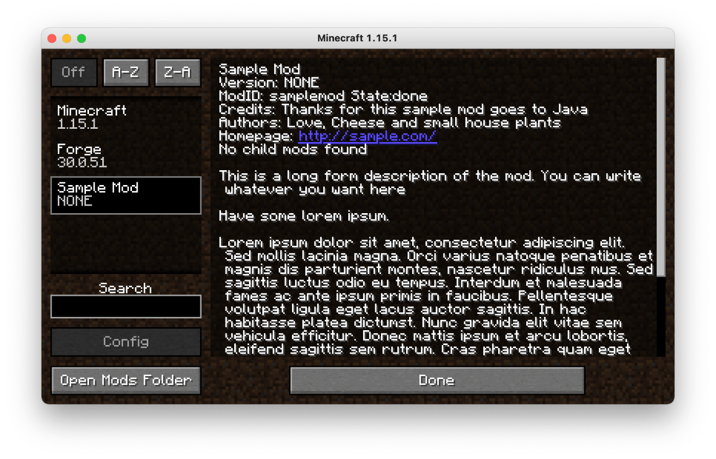 [MineCraftModding]②SampleMod作成