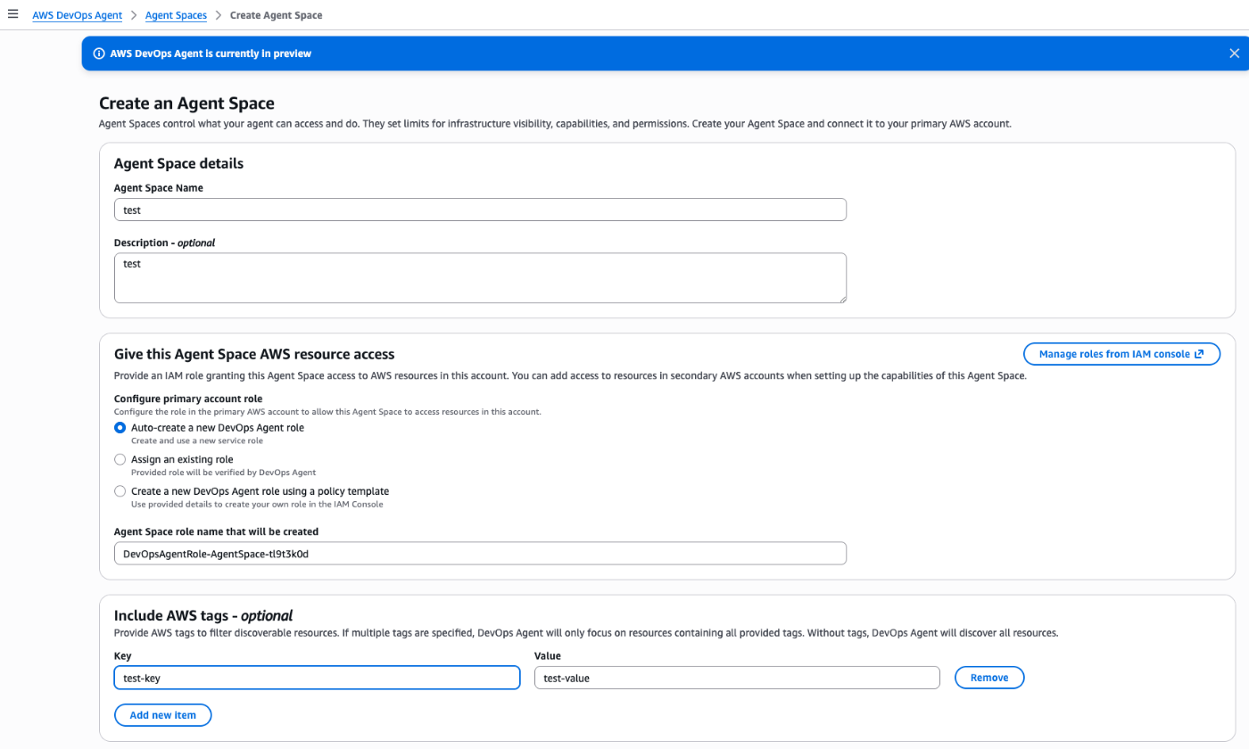 AWS DevOps Agent