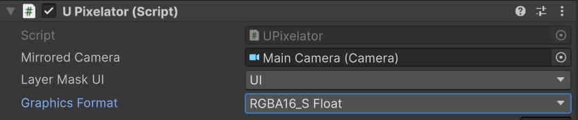 Unity Asset UPixelator で bloomが適用されない問題