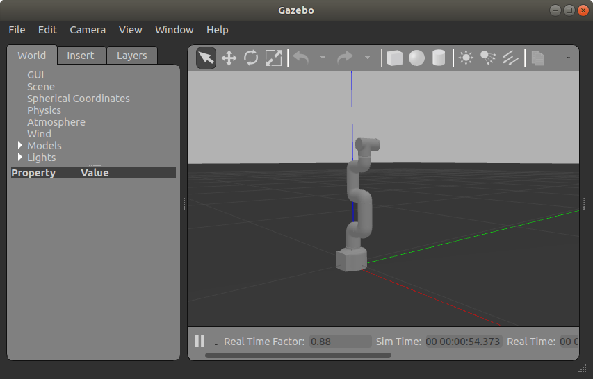 myCobotをシミュレータ(Gazebo, Unity）上で動かす