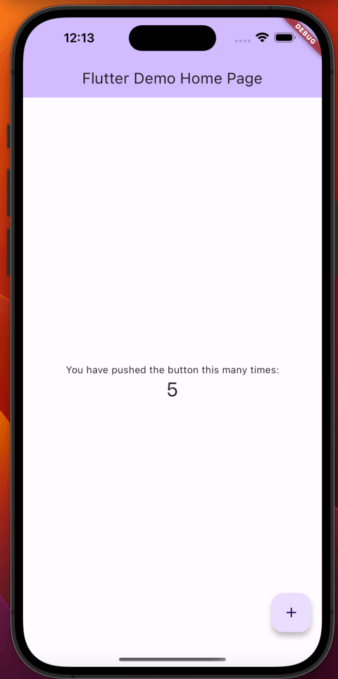 Flutterを触ってみる