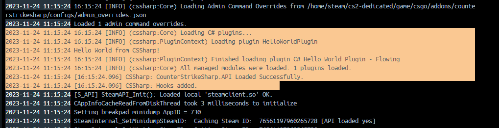 CS2サーバープラグイン開発:CSSharpがアツい