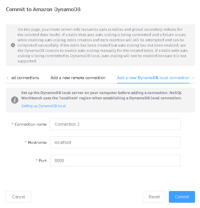 Dynamodb Localと接続する｜nosql Workbenchで学ぶamazon Dynamodb 