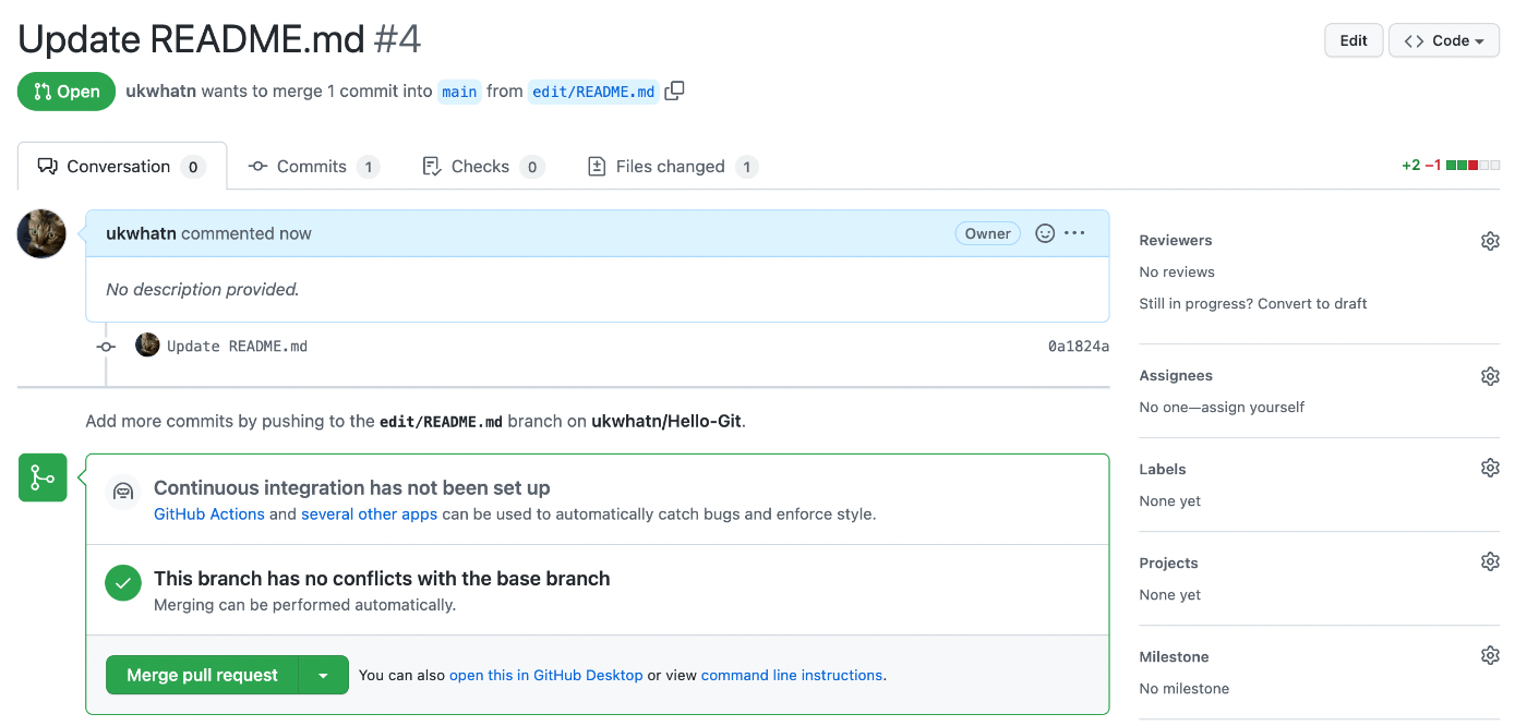 ブランチを利用する｜Git/GitHub入門 @ KINDAI Info-Tech HUB